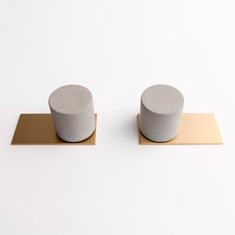Wood Melbourne - Avaa Concrete Round Taps handmade bathroom product